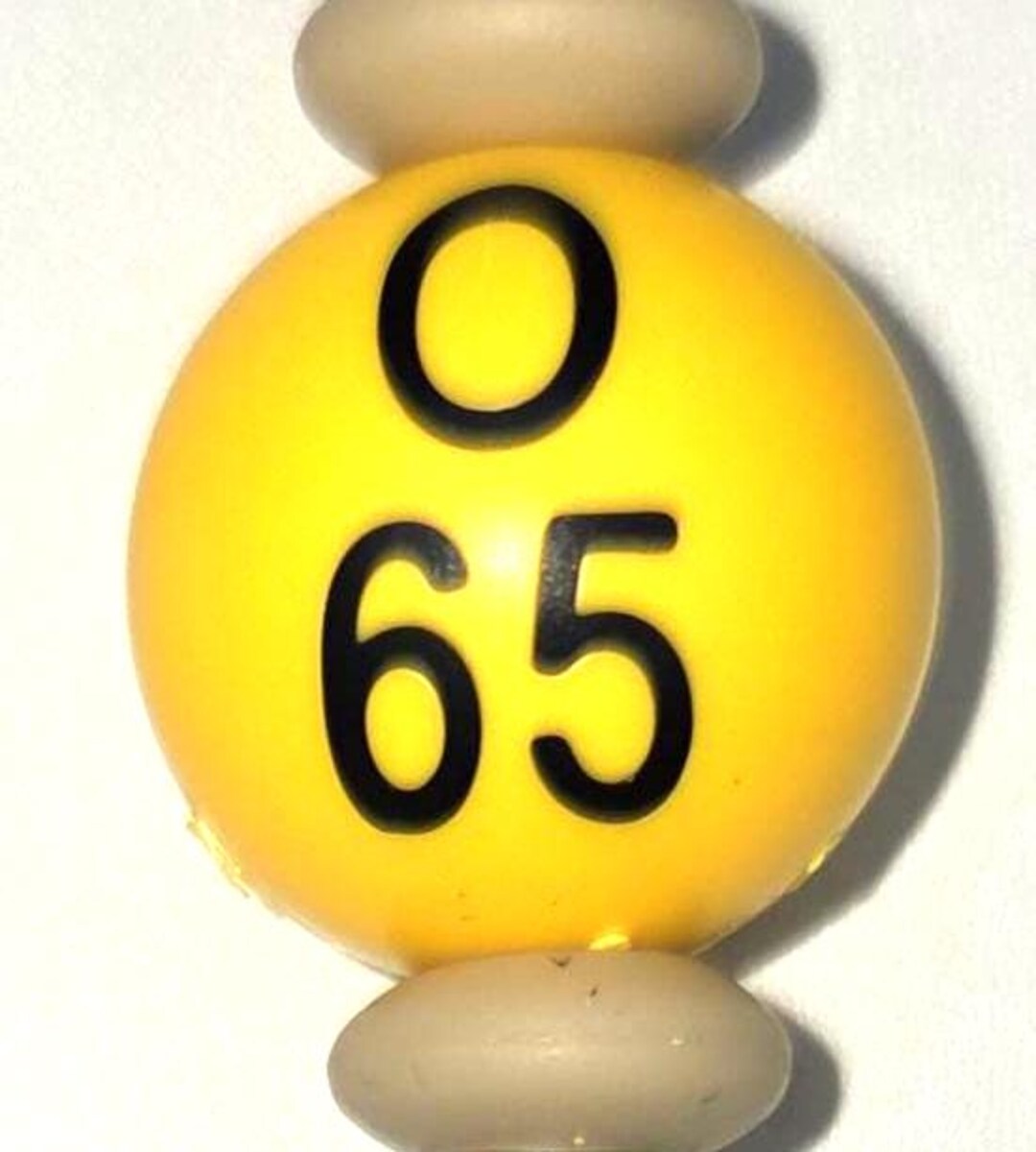 Black, Khaki, and Yellow "o 65" Bingo Ball Beaded Pen - Etsy