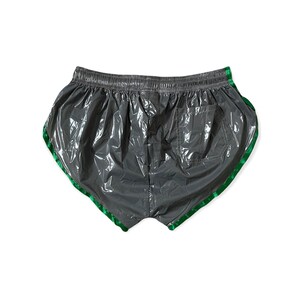 PU Nylon High Cut Sport Sprinter Shorts Made of PU Gloss Nylon - Etsy