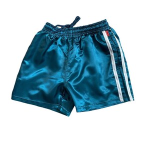 Sport Sprinter Shorts Retro Shorts Shiny Satin - Etsy