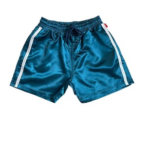 Sport Sprinter Shorts Retro Shorts Shiny Satin - Etsy