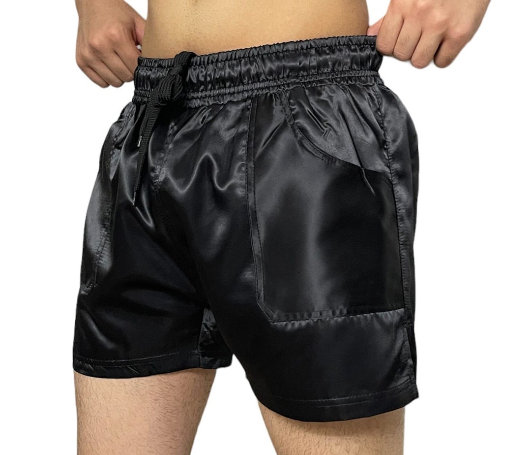 Sport Sprinter Shorts Retro Shorts Shiny Satin - Etsy