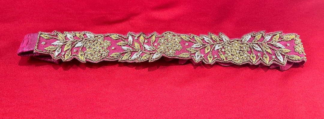 SAREE BELT, Lehenga/dress Belt /waist Belt/ Hip Belts/maggam Work Belt ...