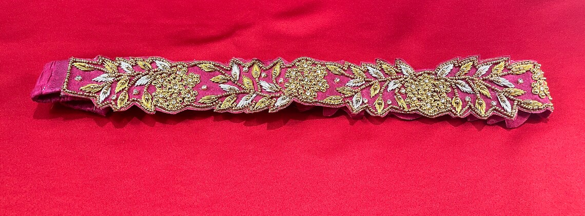 SAREE BELT, Lehenga/dress Belt /waist Belt/ Hip Belts/maggam Work Belt ...