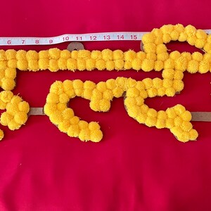 HALDI DECORATION | WEDDING Haldi Party| Pom Pom Hanging| Haldi Word ...