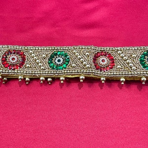 SAREE BELT- Lehenga Belt- Dress Belt- Adult Maggam Work Indian ...