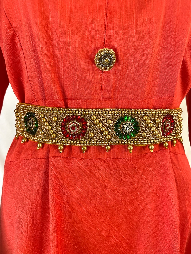 SAREE BELT- Lehenga Belt- Dress Belt- Adult Maggam Work Indian ...
