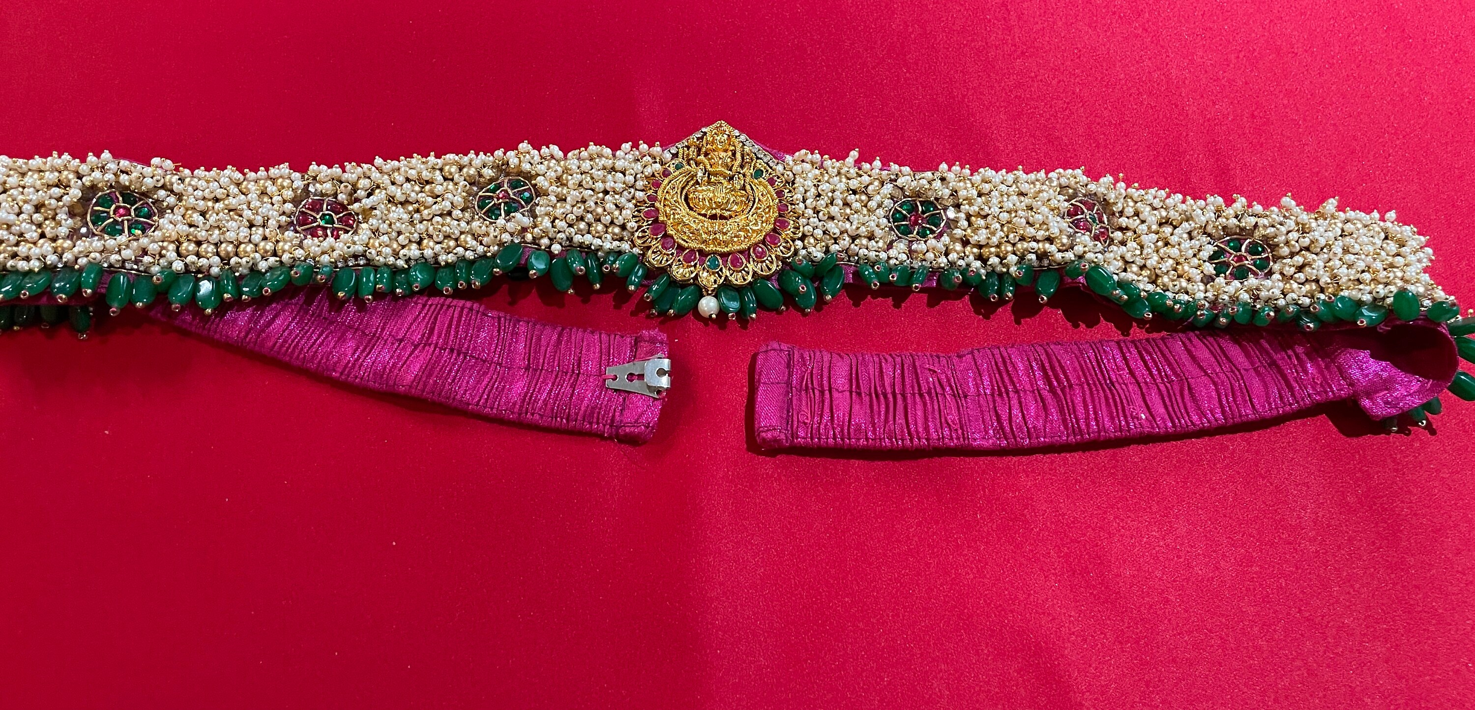 SAREE BELT- Adult Size Lehanga Belt- Kamarbandh- Vadannam- Hip Belt ...
