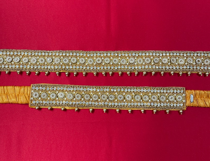 Adult-kids BELT- Langa Belt | Maggam Work| Mother-daughter Belt| Hip ...