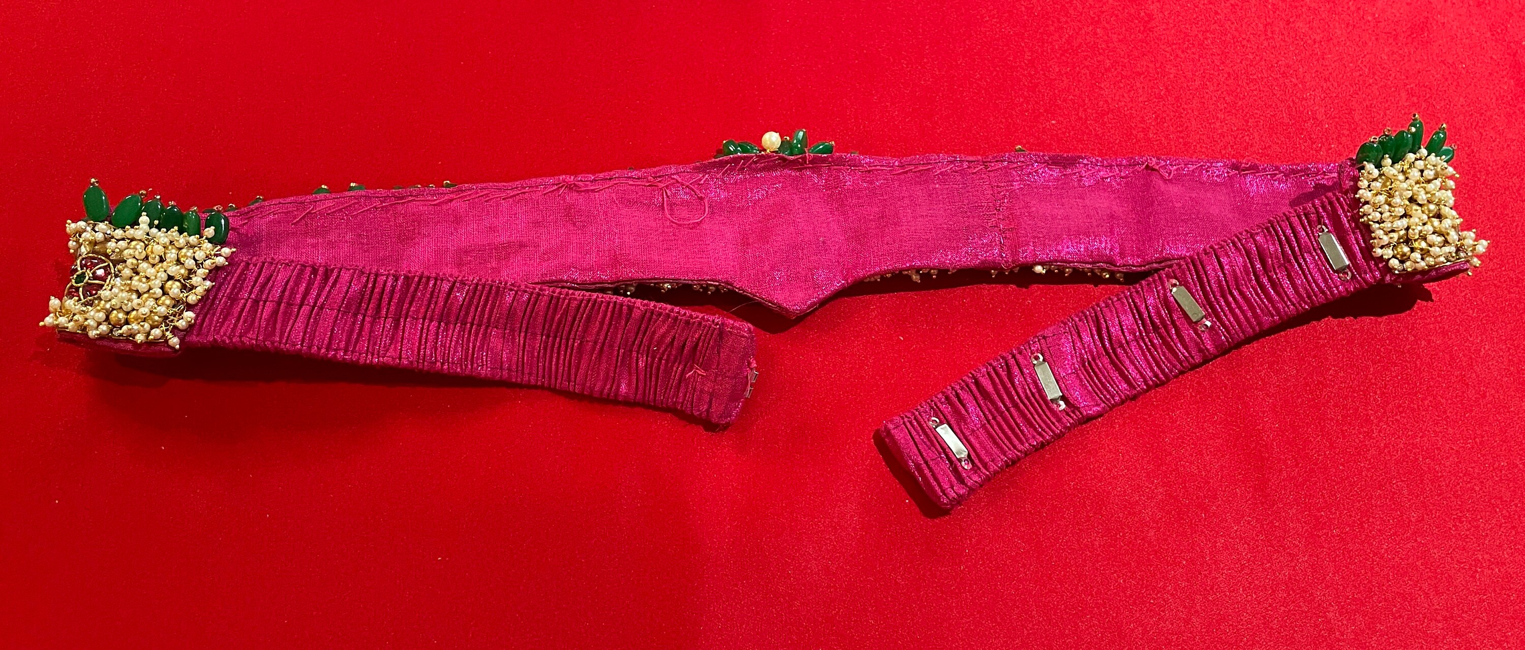 SAREE BELT Adult Size Lehanga Belt Kamarbandh Vadannam Hip Belt waist ...