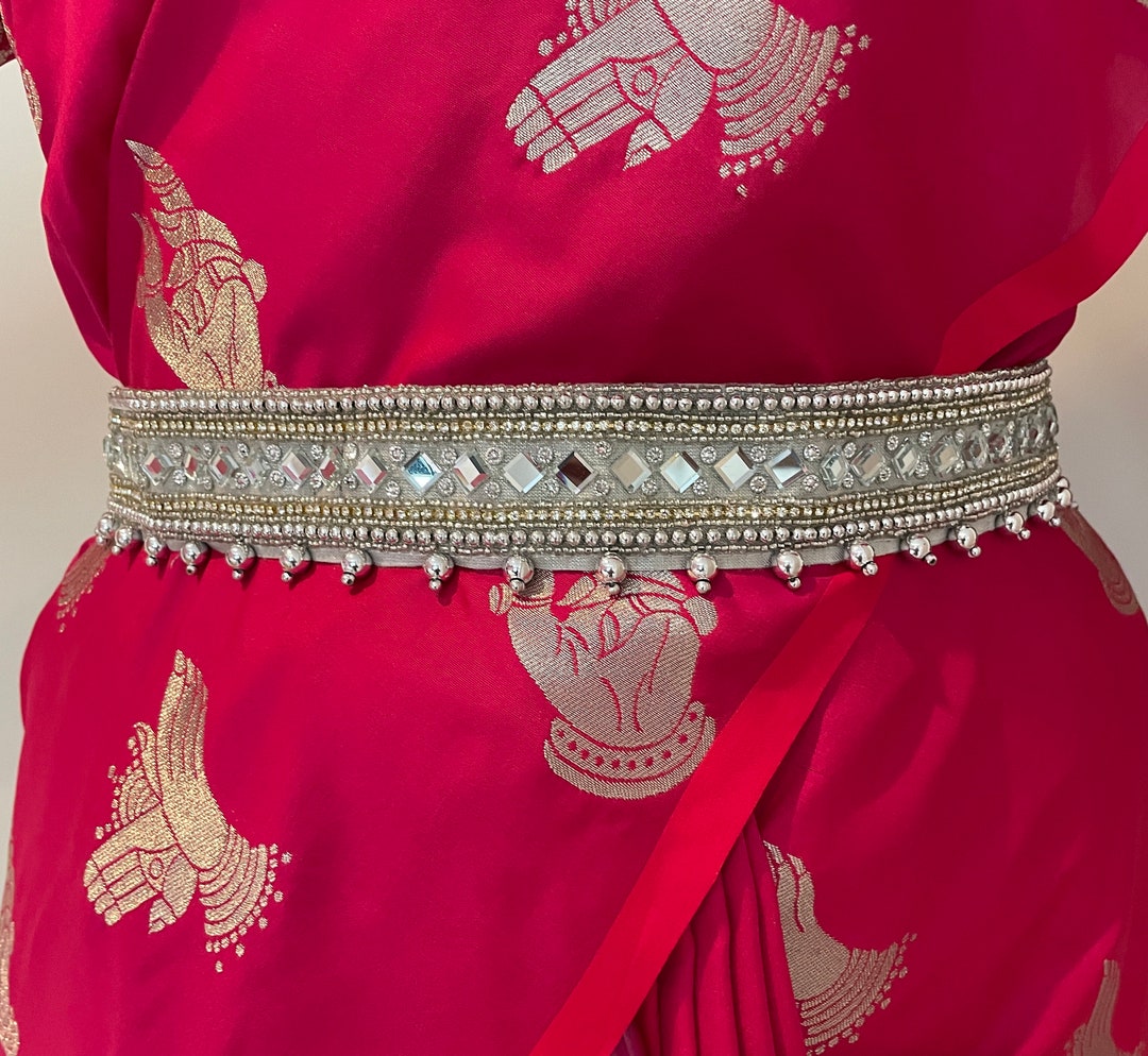 SAREE BELT- LEHENGA Belt - Adults Size -waist Belt - Kamarbandh ...