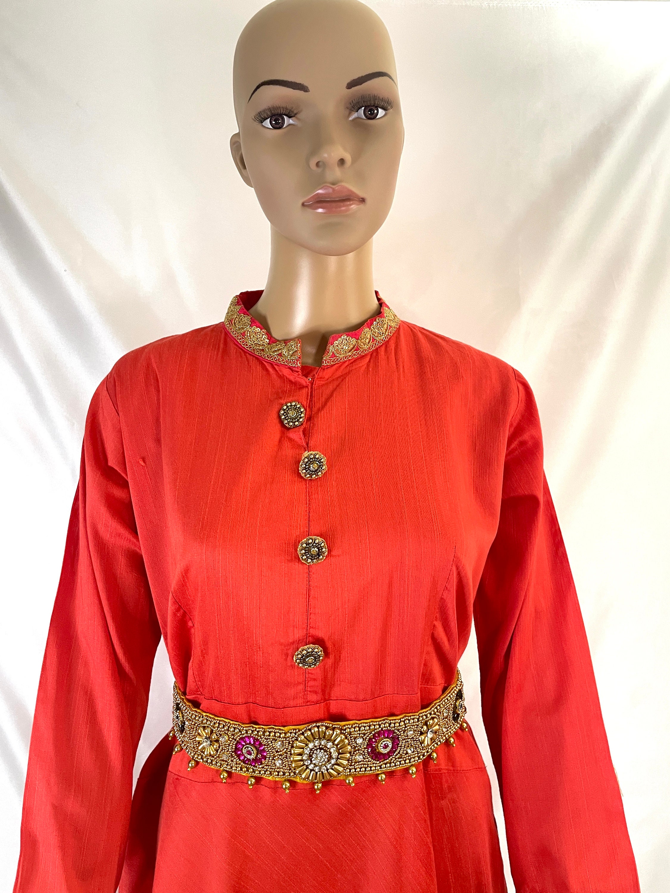 SAREE Belt/adult Size /waist Belt/kamarbandh/vaddanam/maggam Work Belt ...