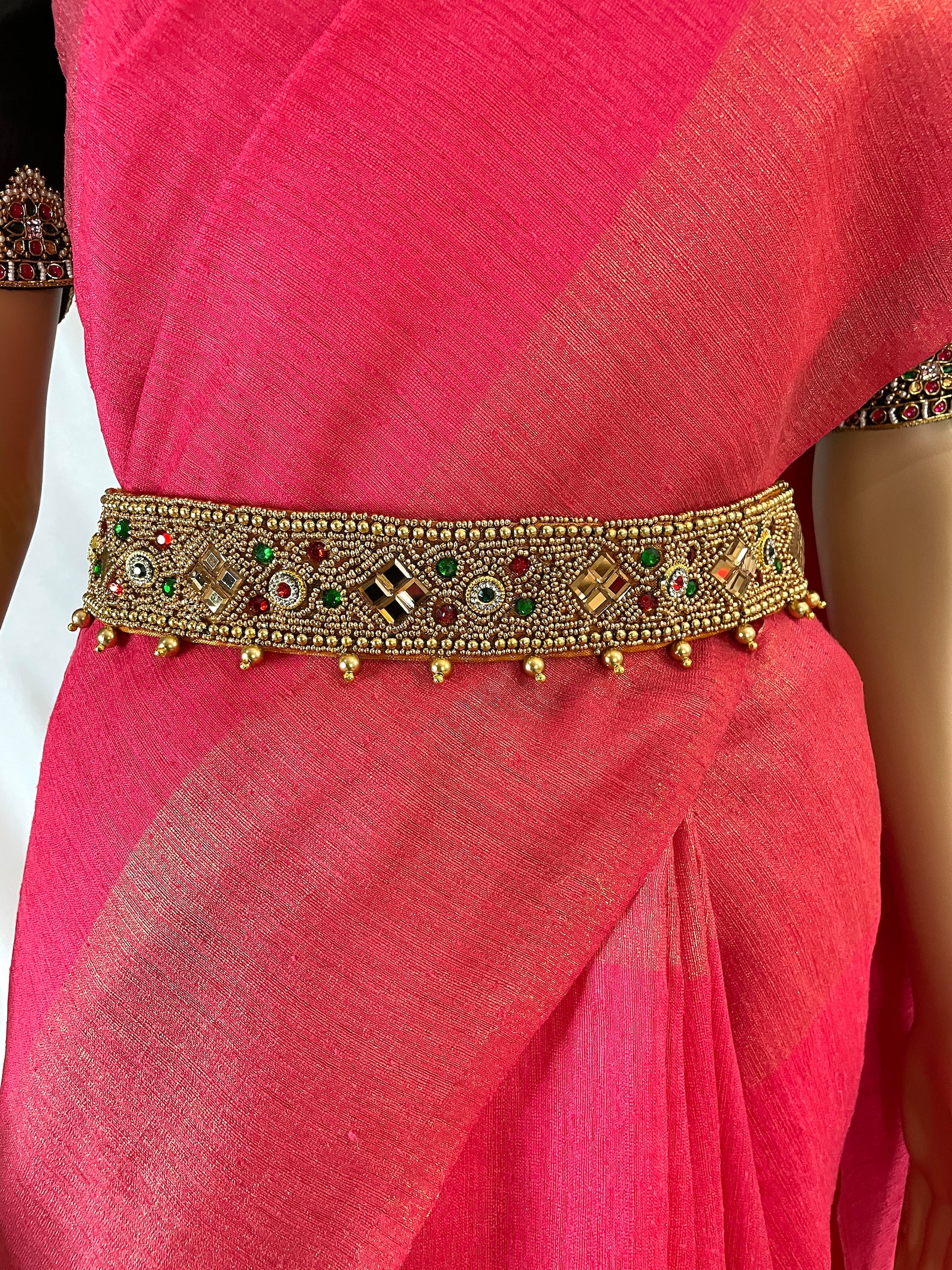 SAREE BELT Adults/waist Belt/ Hip Belts/maggam Work Belt/embroidered ...