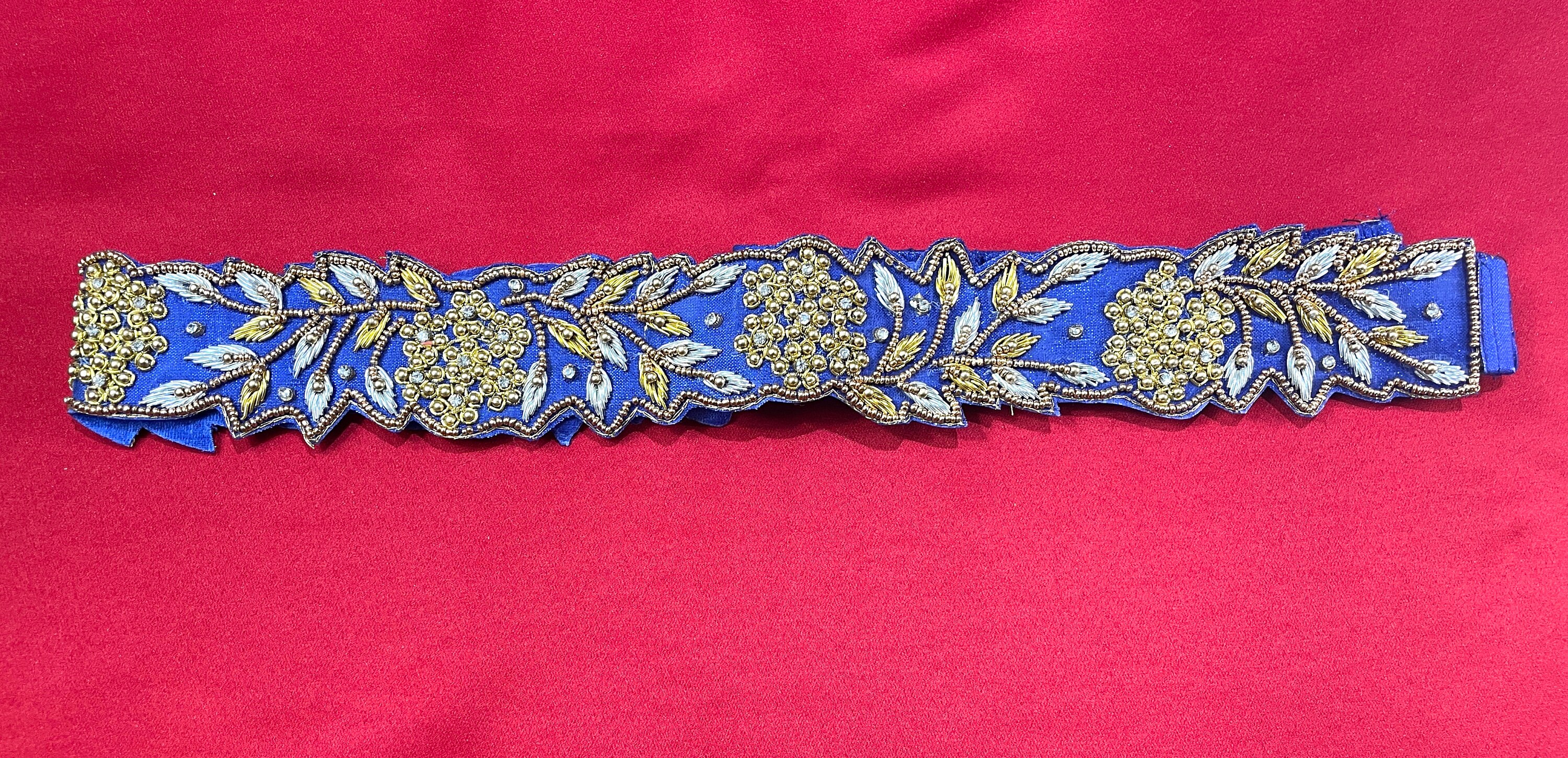 SAREE BELT, Lehenga/dress Belt /waist Belt/ Hip Belts/maggam Work Belt ...