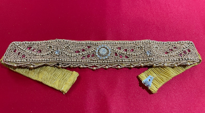 LEHENGA Belt- Kids Belt /waist Belt/ Hip Belts/maggam Work Belt ...