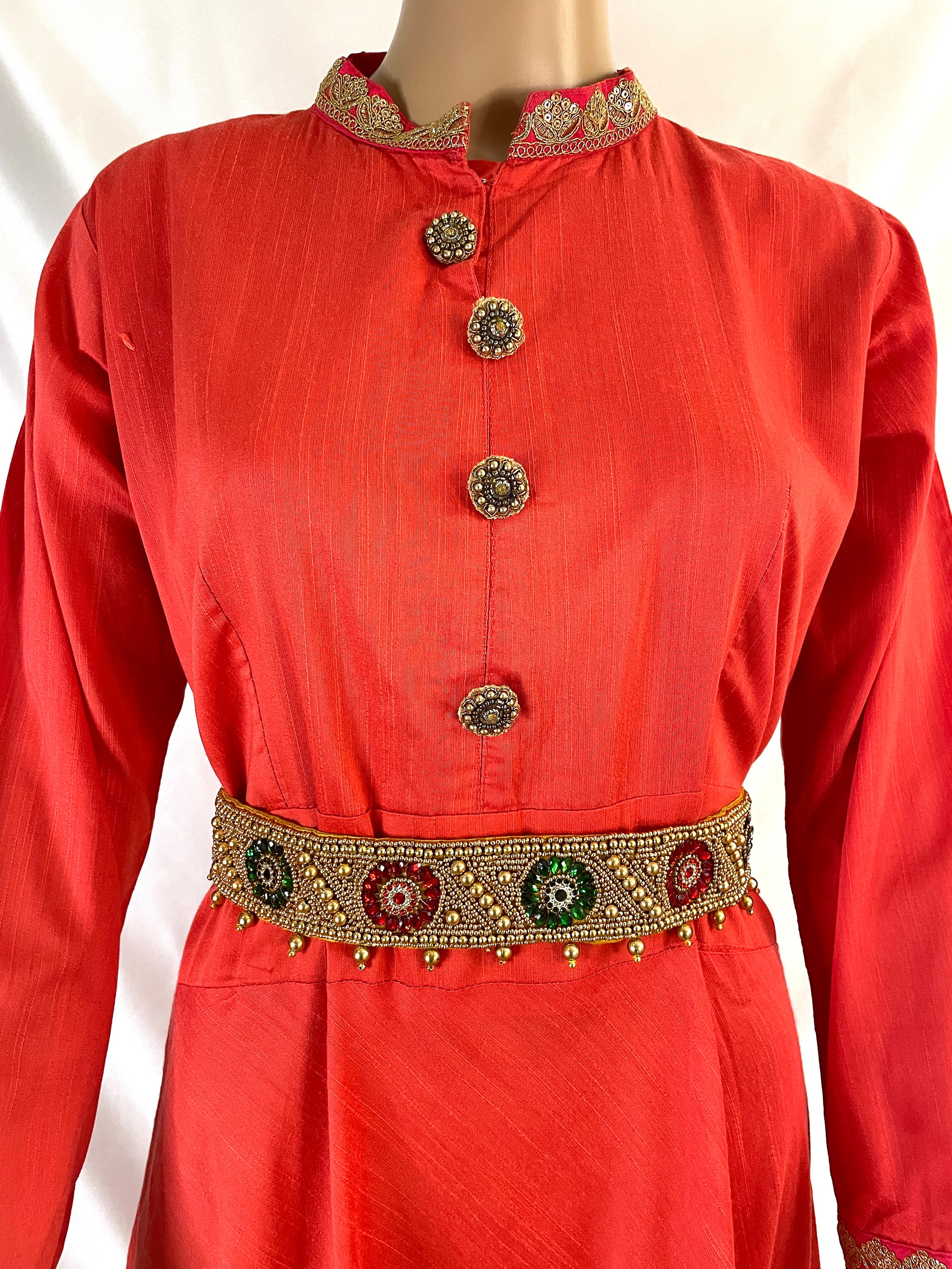 SAREE BELT- Lehenga Belt- Dress Belt- Adult Maggam Work Indian ...