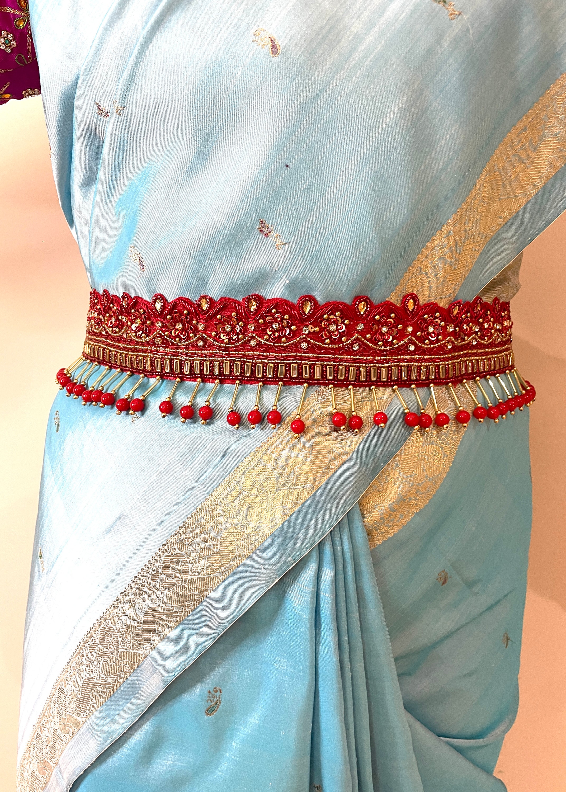 SAREE Belt-adult-waist Belt/ Hip Belts/maggam Work Belt/kamarbandh ...