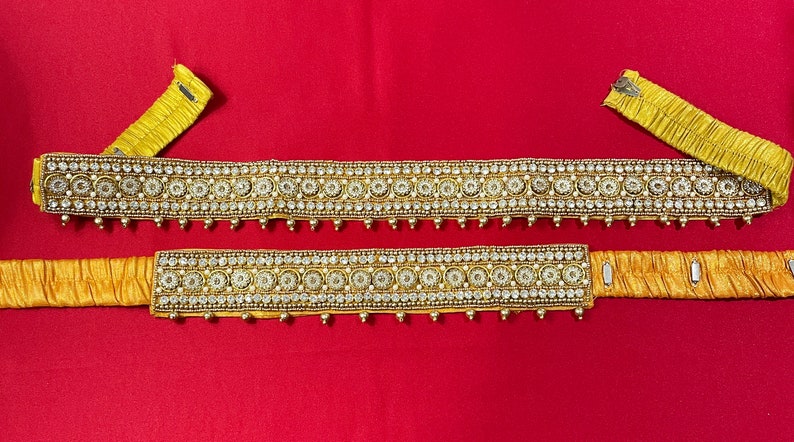 Adult-kids BELT- Langa Belt | Maggam Work| Mother-daughter Belt| Hip ...