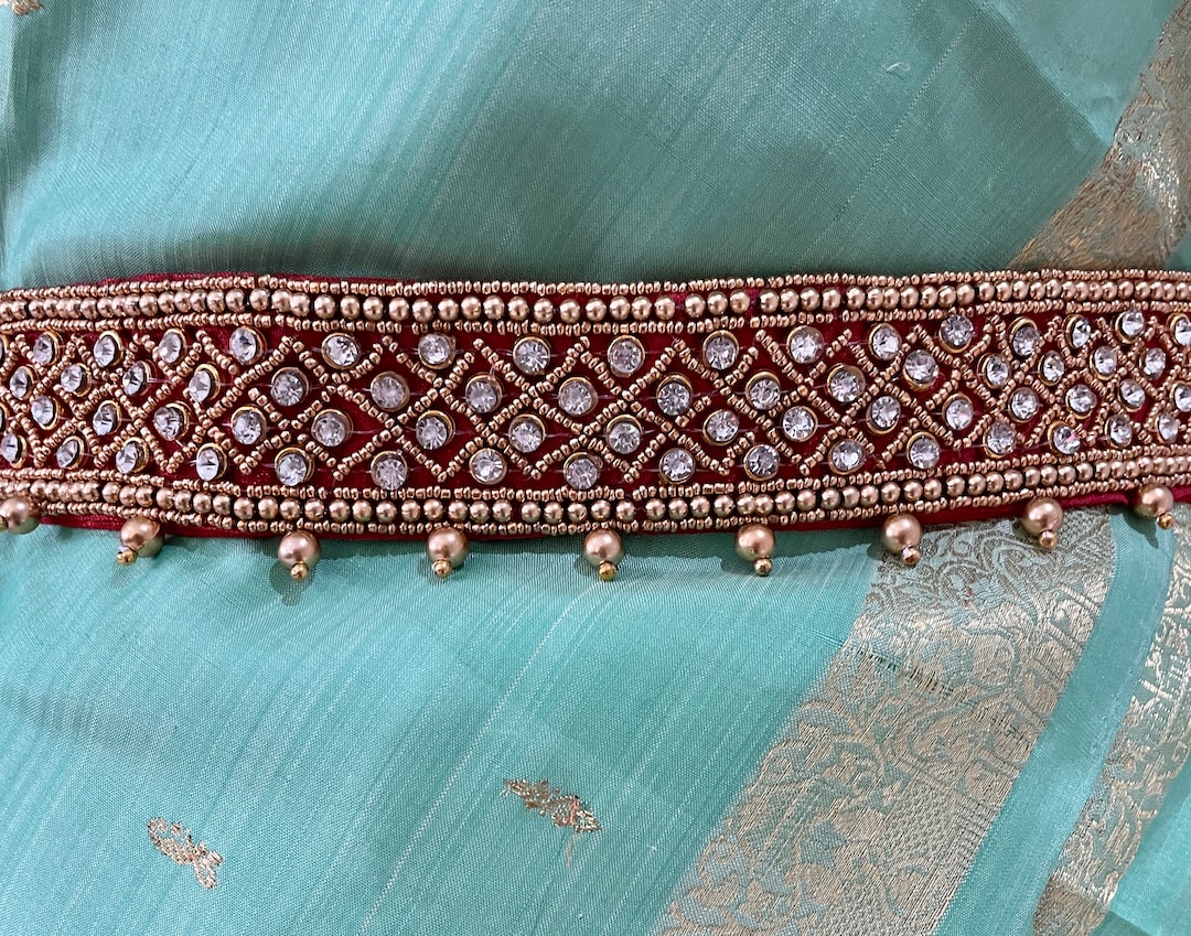 SAREE Belt- Return Gift-adults/waist Belt/ Hip Belt/maggam Work Belt ...