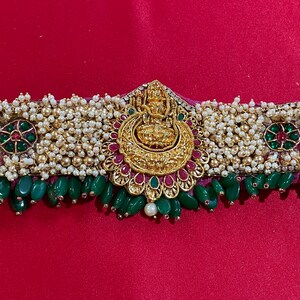 SAREE BELT- Adult Size Lehanga Belt- Kamarbandh- Vadannam- Hip Belt ...