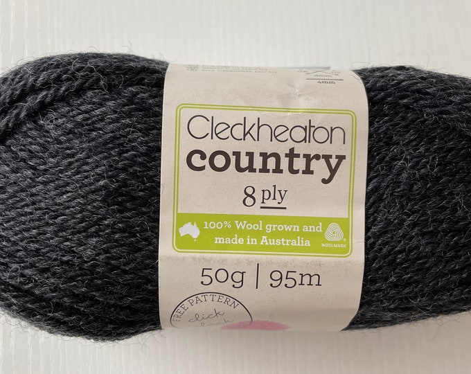 Cleckheaton Country 8ply by Australian Yarn Company. 9 Ball Pack ...