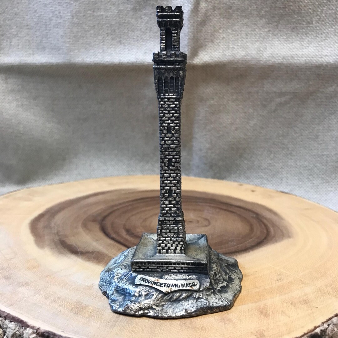 Cast Iron Pilgrim Memorial Monument Provincetown Massachusetts Souvenir ...