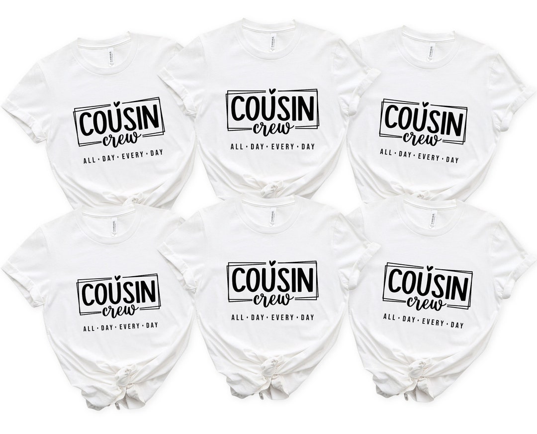 Cousin Crew Shirts for Family, Cousin Crew Gifts, Cousin Meeting ...