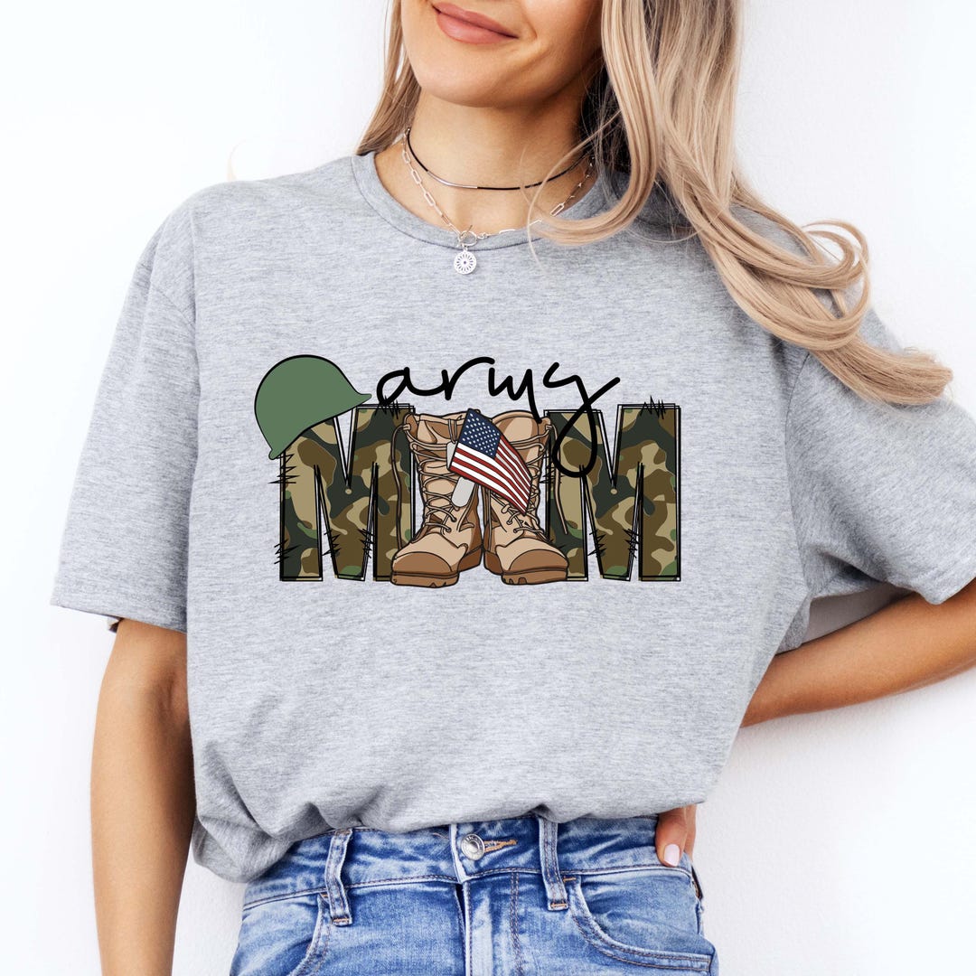 Proud Army Mom Shirt, Trendy Army Mom Sweatshirt, Soldier Mama Shirt ...