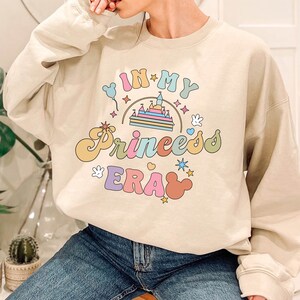 In My Princess Era Shirt, Girls Princess Sweatshirt, Princess Tee ...