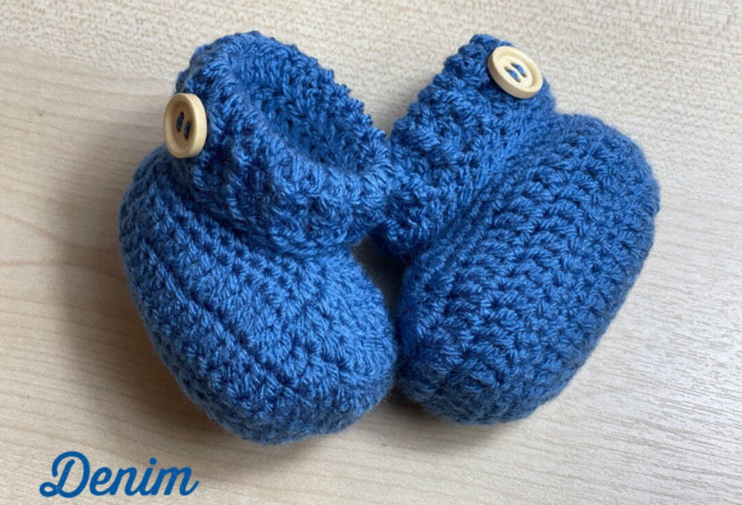 Baby Booties (colour Option 2) - Etsy