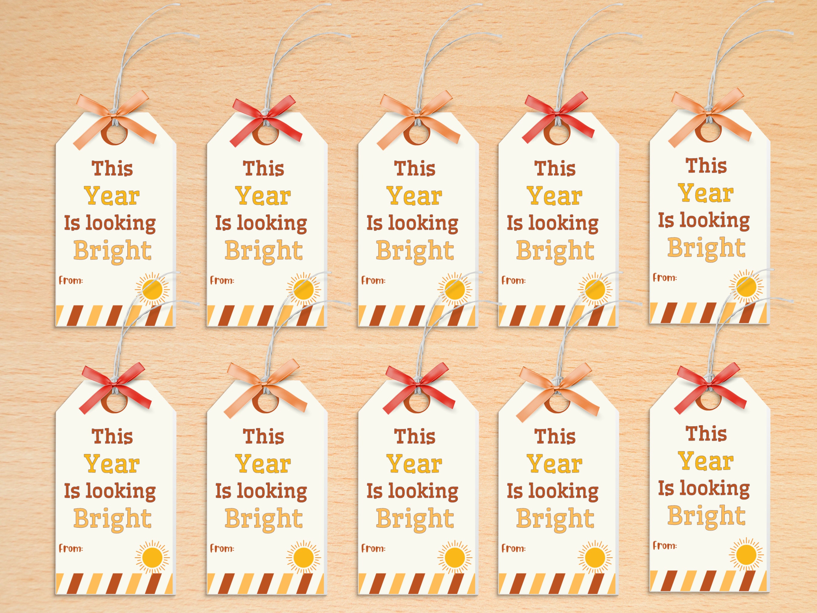 Back to School Gift Tags: Teacher Appreciation Printables (digital ...