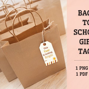 Printable Gift Tag - Back to School Gift for Students-teacher ...