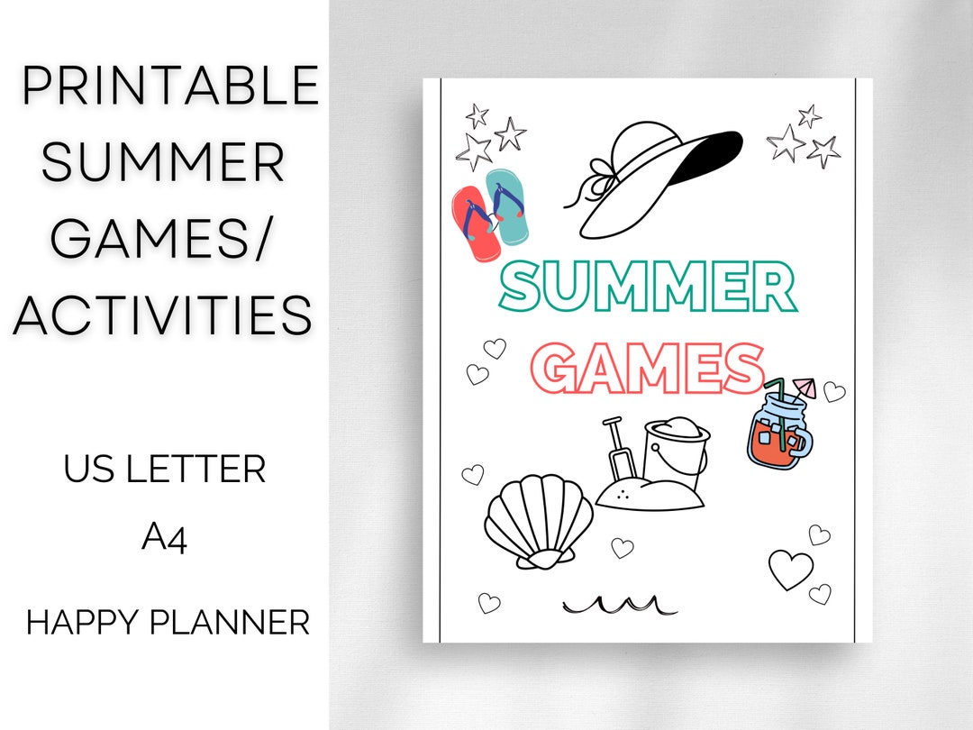 Printable Road Trip Games Printable - Summer Coloring Pages Kids Road ...