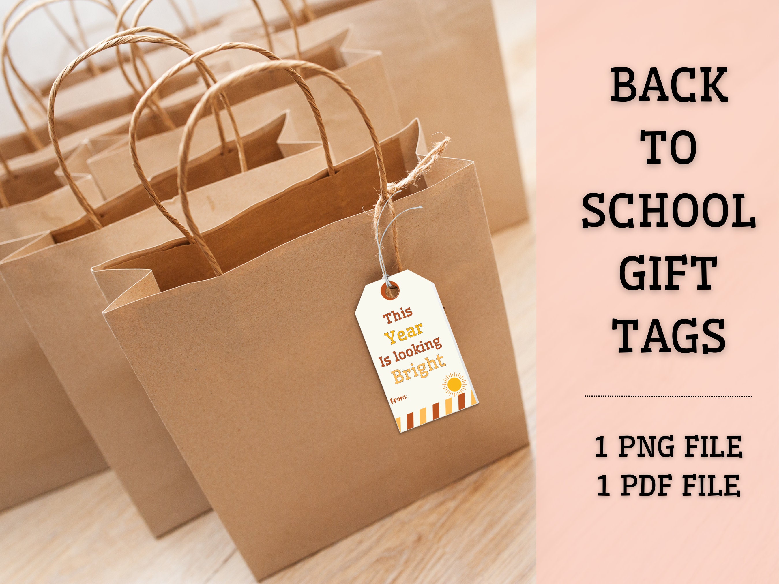 Printable Gift Tag Back to School Gift for Students-teacher Printables ...