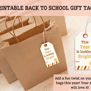 Printable Gift Tag - Back to School Gift for Students-teacher ...