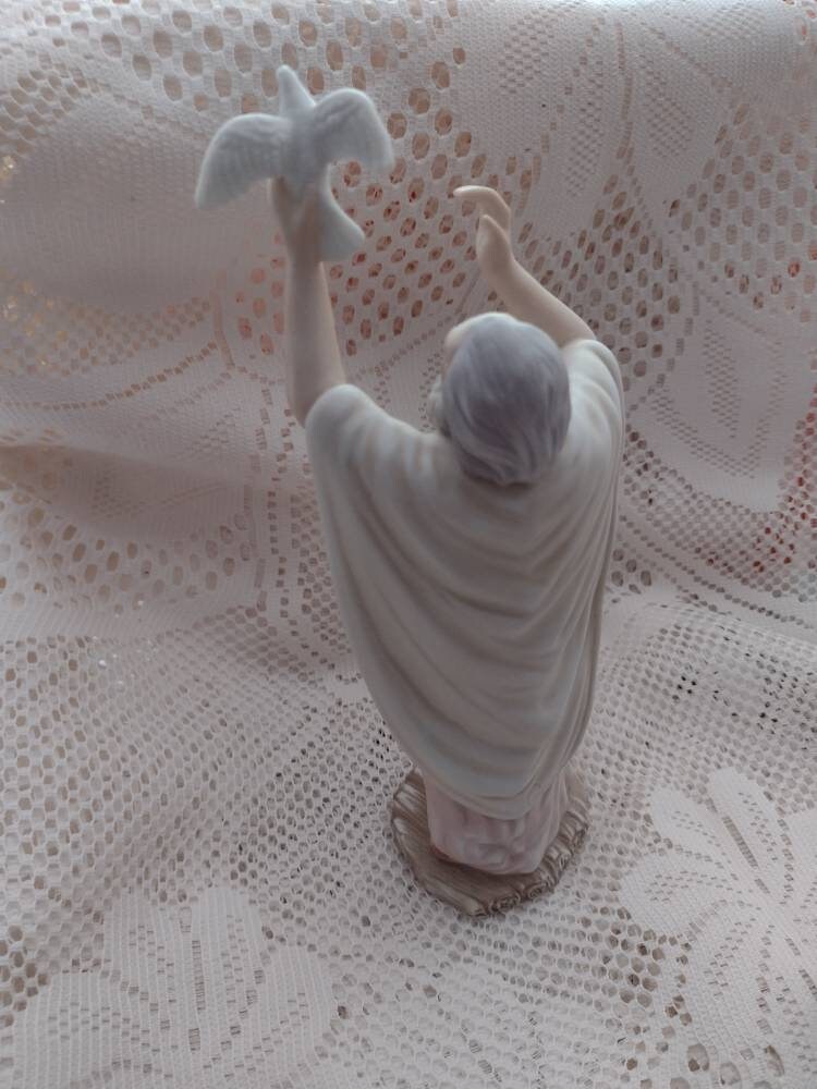 NOAH ~ Home Interiors Masterpiece Porcelain 1996. Made in Mexico. Excellent Condition 9" Tall - Etsy