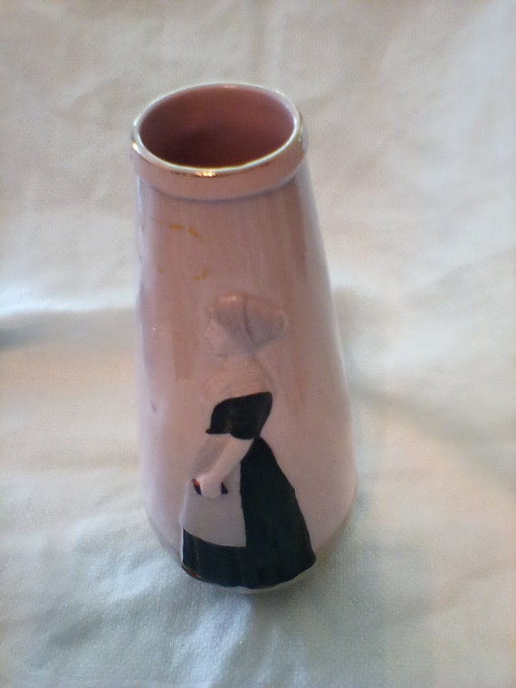 German Gebruder Heubach Dutch Porcelain Pottery Vase - Etsy