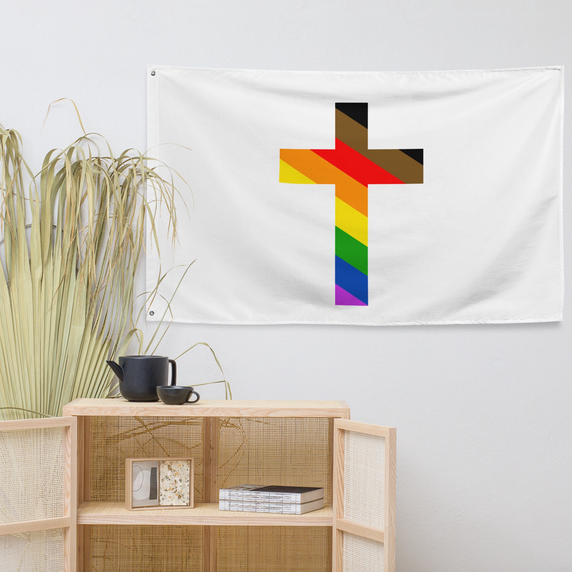 LGBTQ+ Pride Flag Horizontal | Philadelphia Pride Flag | Christian ...