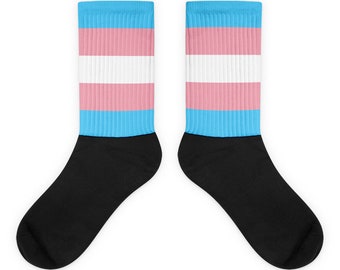 Trans Pride Socks - Etsy
