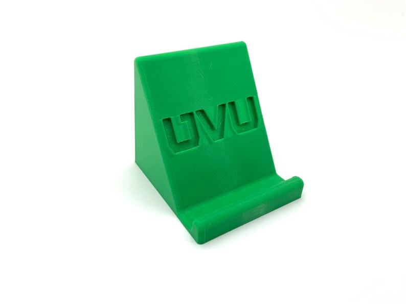 STL File for UVU Phone Stand, 3D Printed Phone Stand, Utah Valley ...