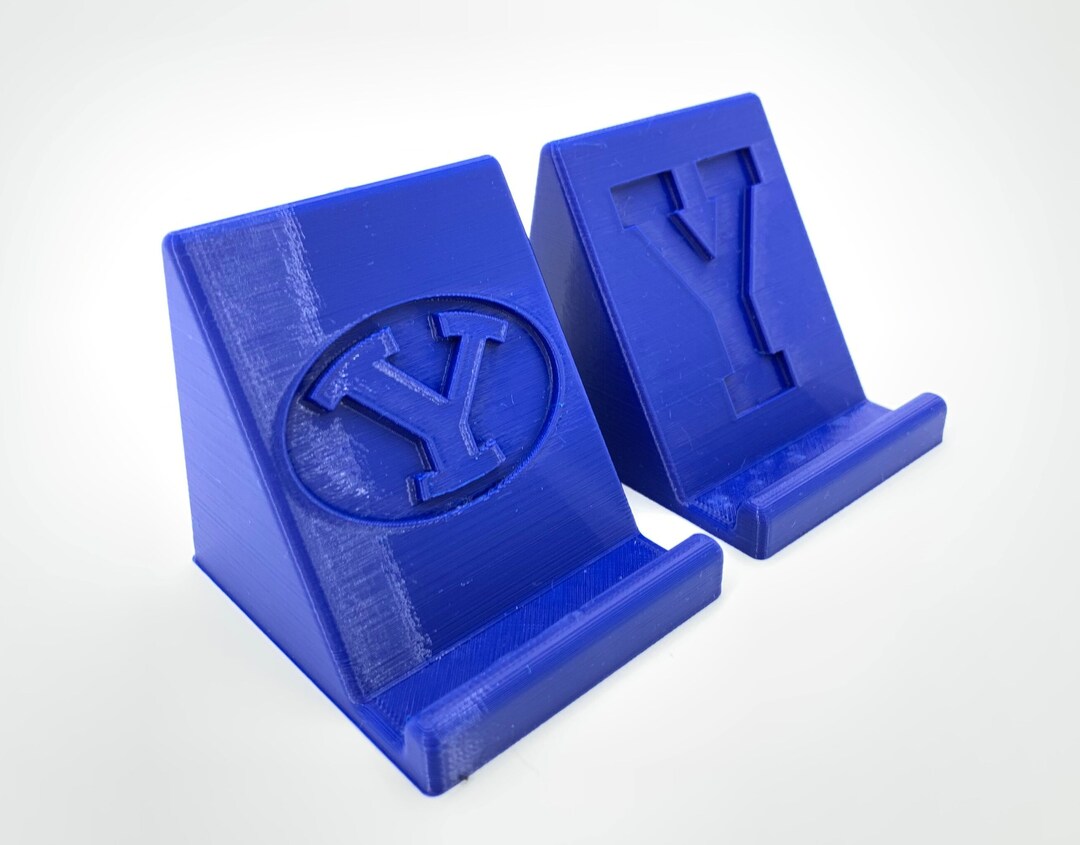 STL File for Simple BYU Phone Stand, 3D Printed Phone Stand, Simple ...