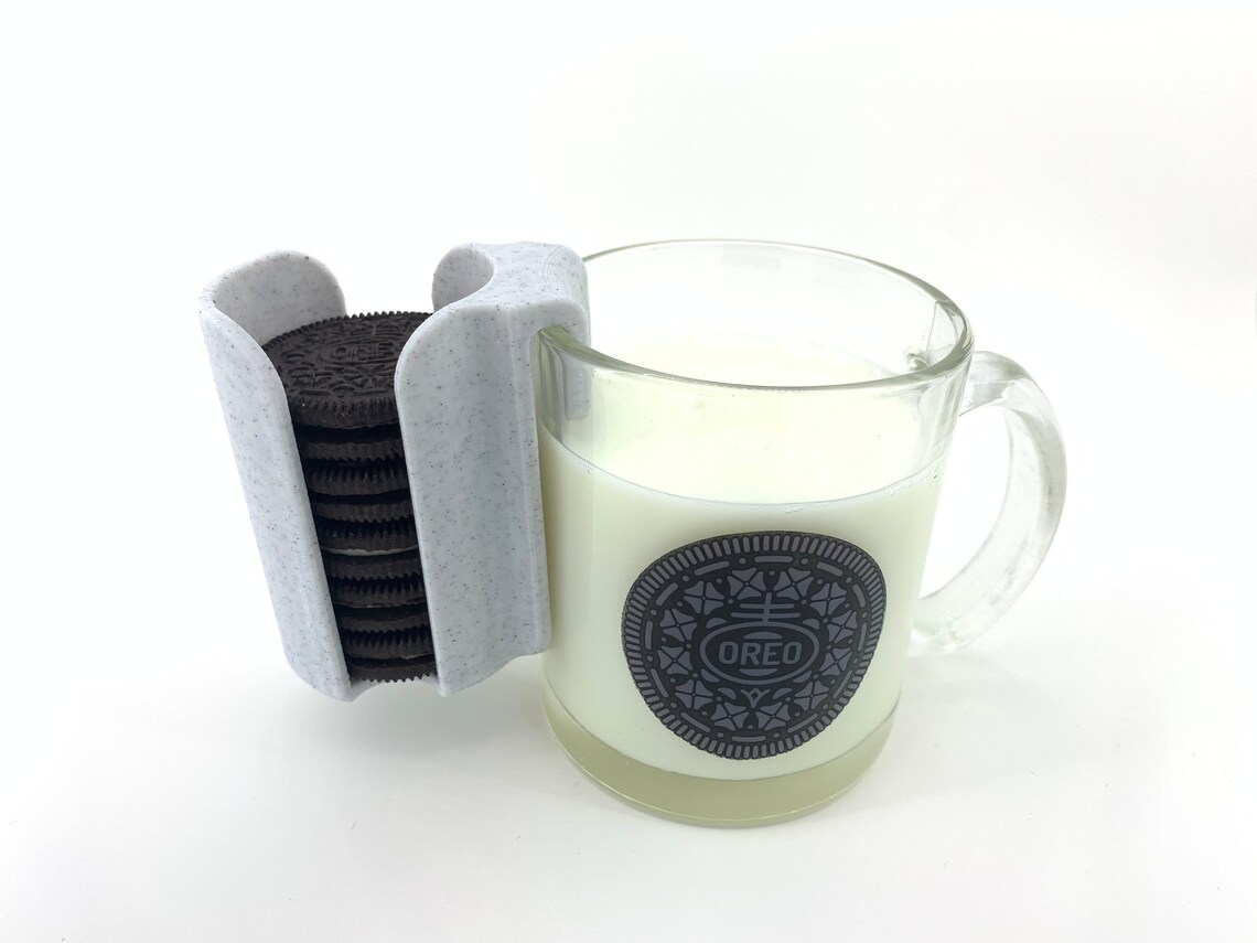 Oreo Cookie Caddy, 3D Printed Oreo Holder, Cookie Dunker, Fathers Day ...