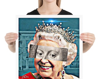 Queen Elizabeth Definition Print Poster - Etsy