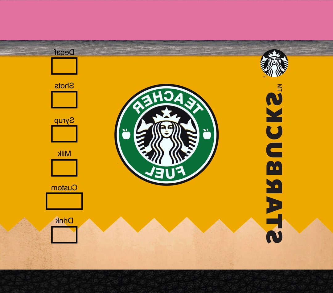 Starbucks Teacher Fuel Mug/ Tumbler - Etsy