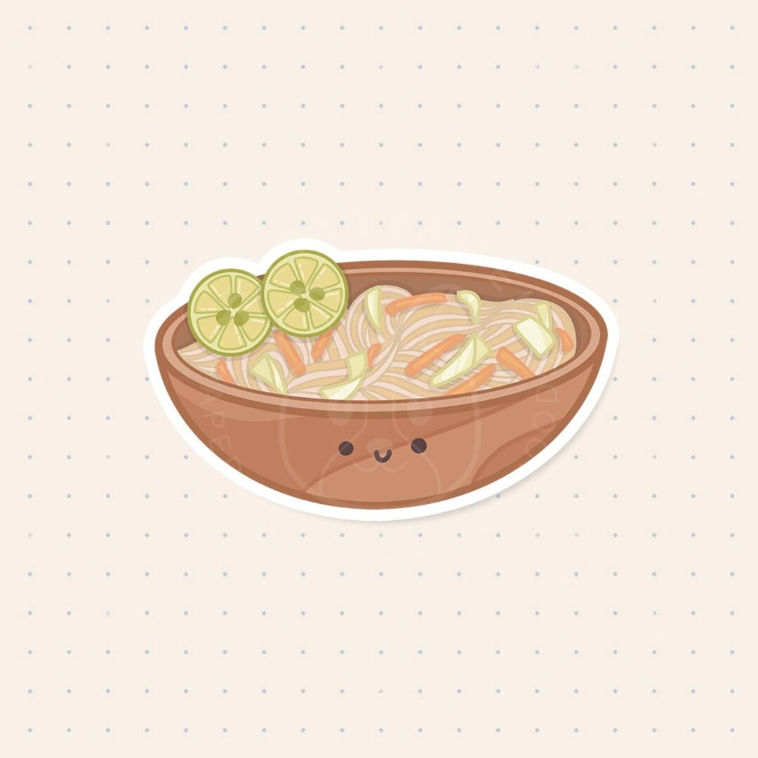 Pancit Sticker | Filipino/tagalog Stickers | Weatherproof Sticker | 3 ...