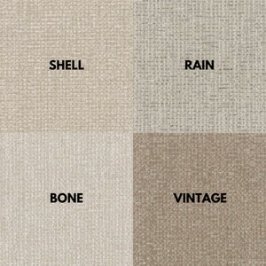 Luxury Heavyweight Linen Dual Pinch Pleat Curtains Textured Checks ...