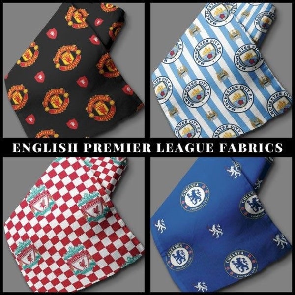Chelsea Football Club Fabric - Etsy UK