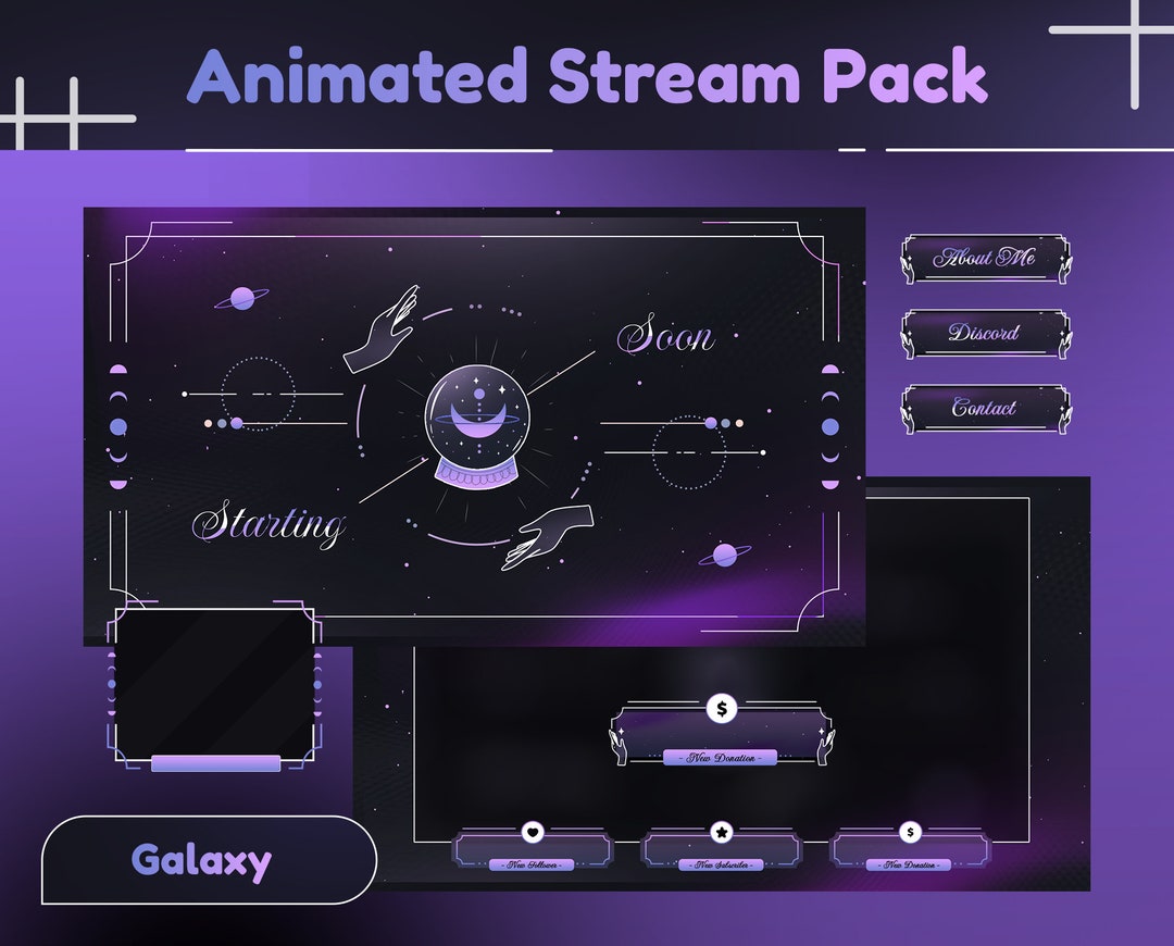 Oracle Animated Stream Package/stream Overlay/transition/panel ...