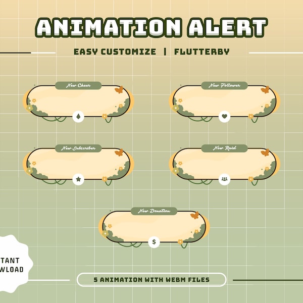 Twitch Alerts - Etsy