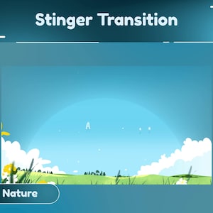 Skyfield Scape Animated Stream Package/nature Theme/twitch Set/panels ...