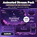 Luminescence Animated Stream Package for Twitch, Youtube/stream Overlay ...